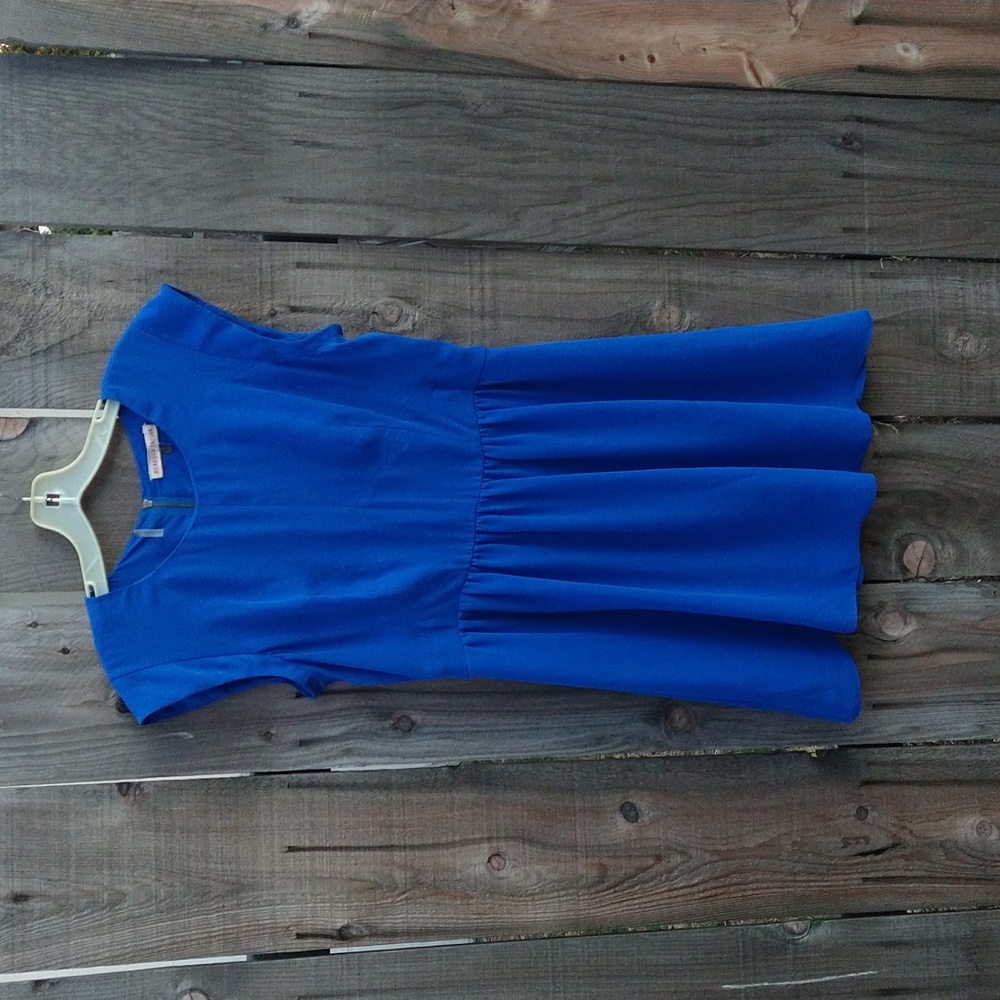 Rebecca Taylor Royal Blue Summer Dress Women 10 - Gem
